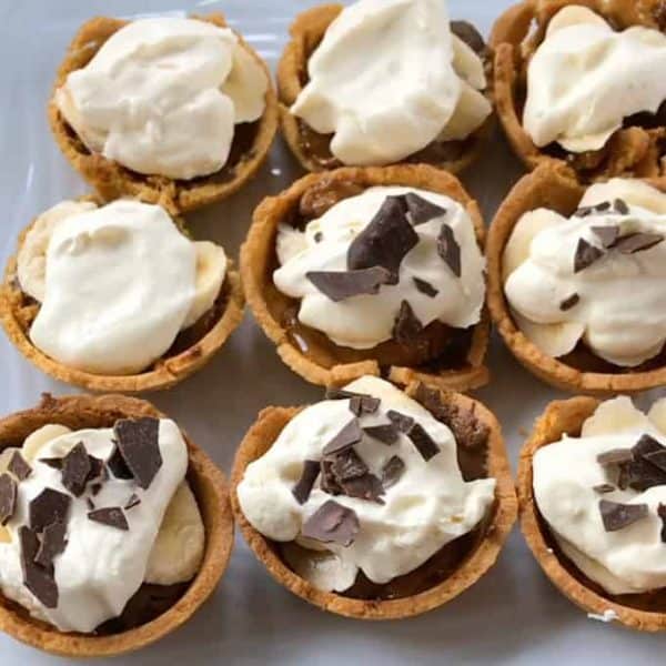 Cheats Mini Banoffee Tarts Recipe - VJ cooks + Video