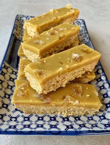 Easy oaty ginger crunch - recipe by VJ cooks + step by step video