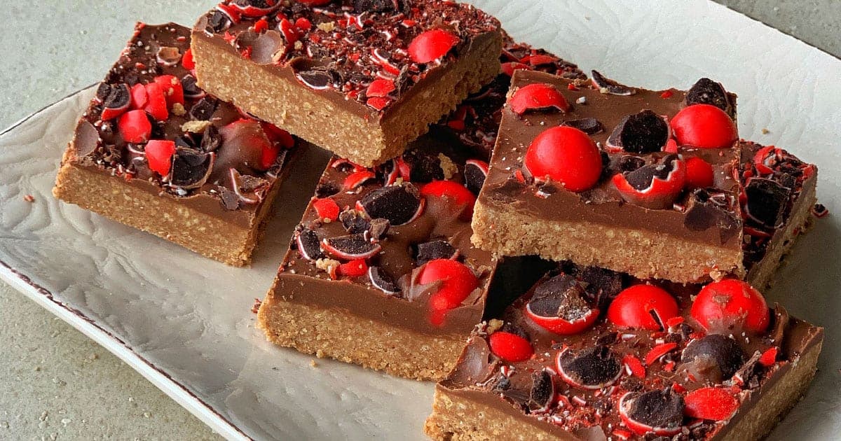 No bake Jaffa slice - Chocolate & Orange flavour slice - VJ cooks