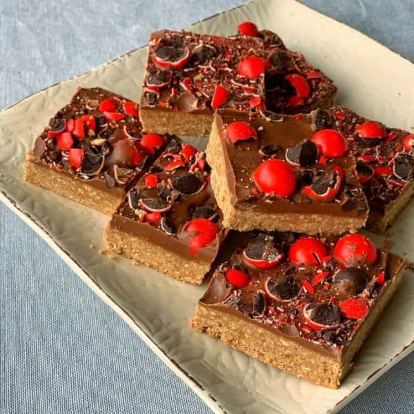 Lemon and white chocolate blondie - VJ Cooks