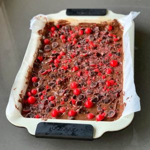 No bake Jaffa slice - Chocolate & Orange flavour slice - VJ cooks