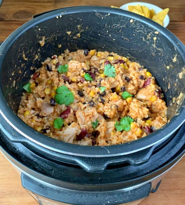 Multi cooker Mexican Chicken and rice - VJ Cooks