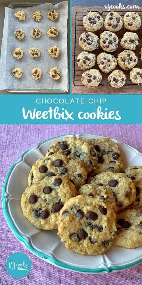 Weetbix cookies - VJ Cooks