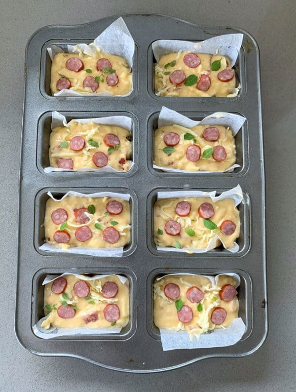 Mini Pizza Loaves - VJ Cooks