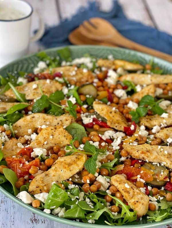 Moroccan Chicken Salad - VJ Cooks