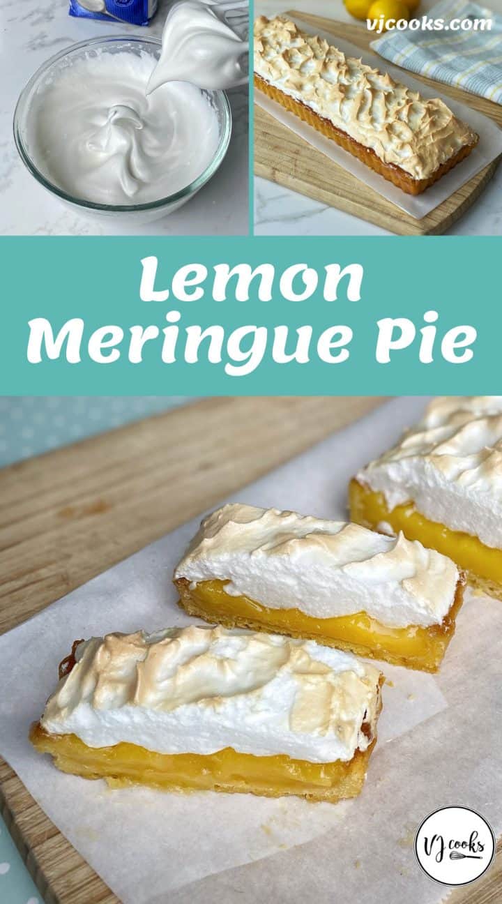 Lemon Meringue Pie - VJ Cooks