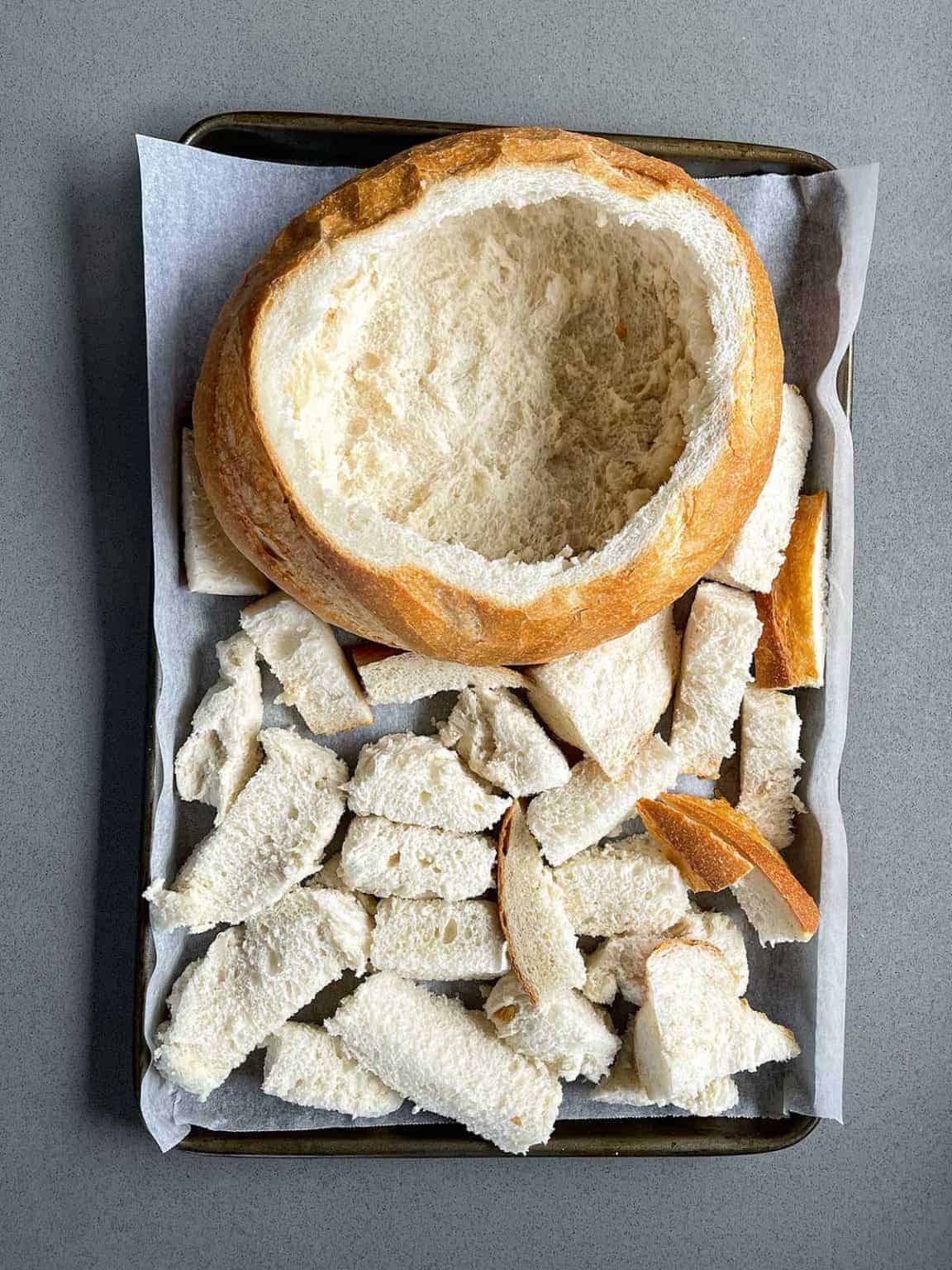 Creamy Spinach Cob loaf - VJ Cooks