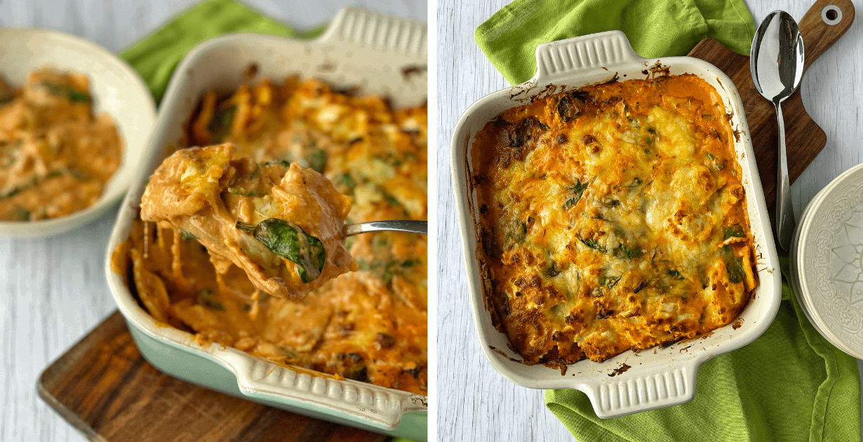 Ravioli Pasta Bake - VJ Cooks