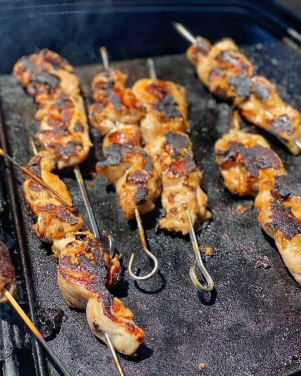 BBQ Satay Chicken Skewers - VJ Cooks