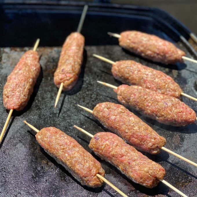 BBQ Lamb Koftas - VJ Cooks
