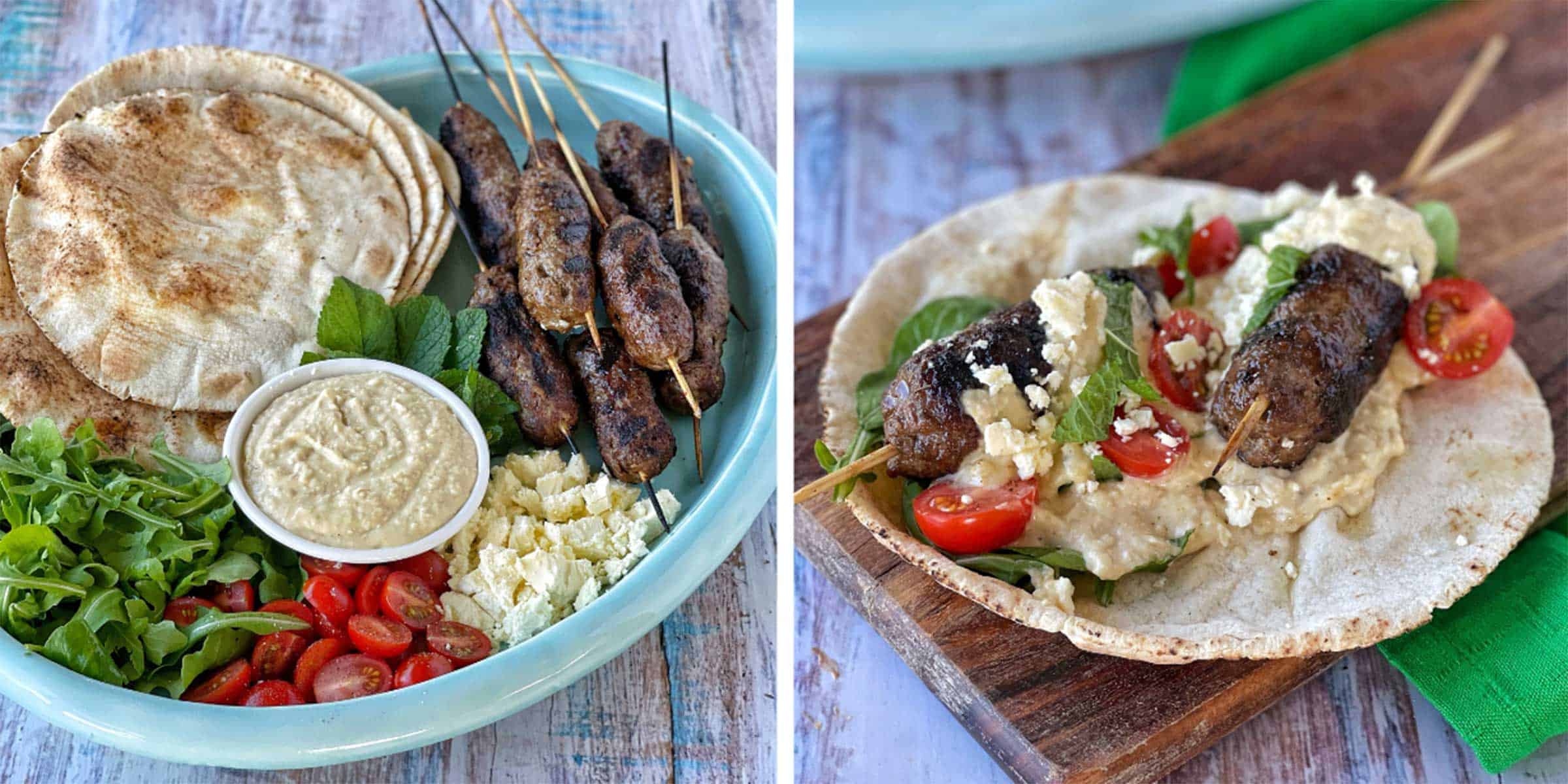 BBQ Lamb Koftas - VJ Cooks