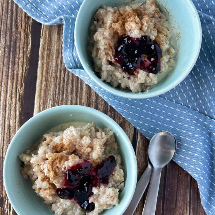 Rice Pudding - VJ Cooks