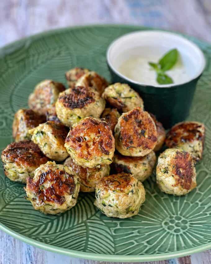 Chicken and Courgette Dippers - VJ Cooks