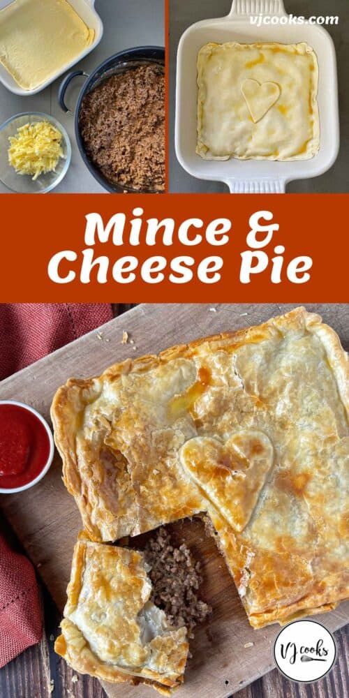 Classic Mince and Cheese Pie - VJ Cooks