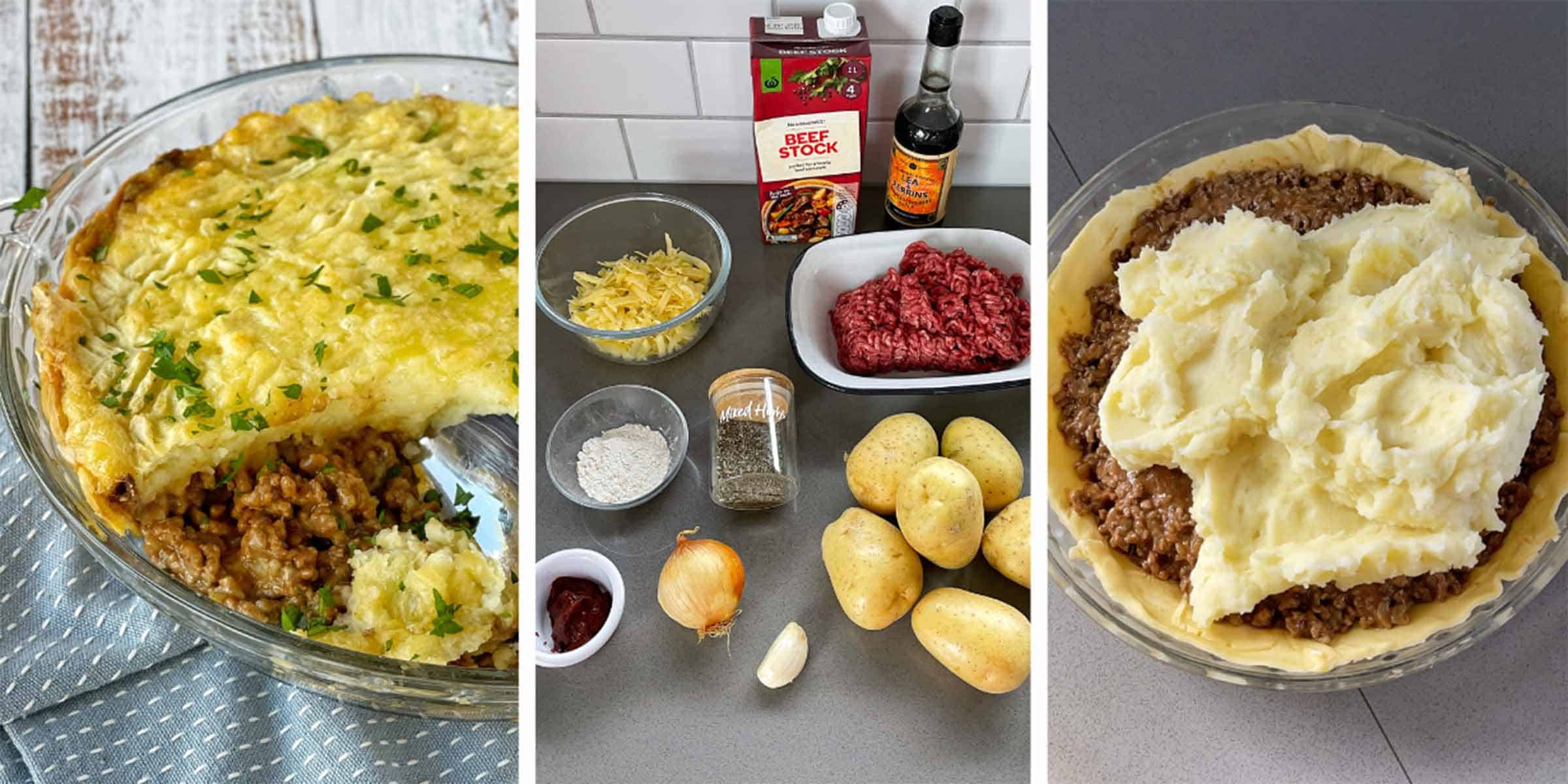 Potato Top and Mince Pie - VJ Cooks