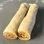 Cinnamon Pinwheel Scones with Vanilla Glaze - VJ Cooks