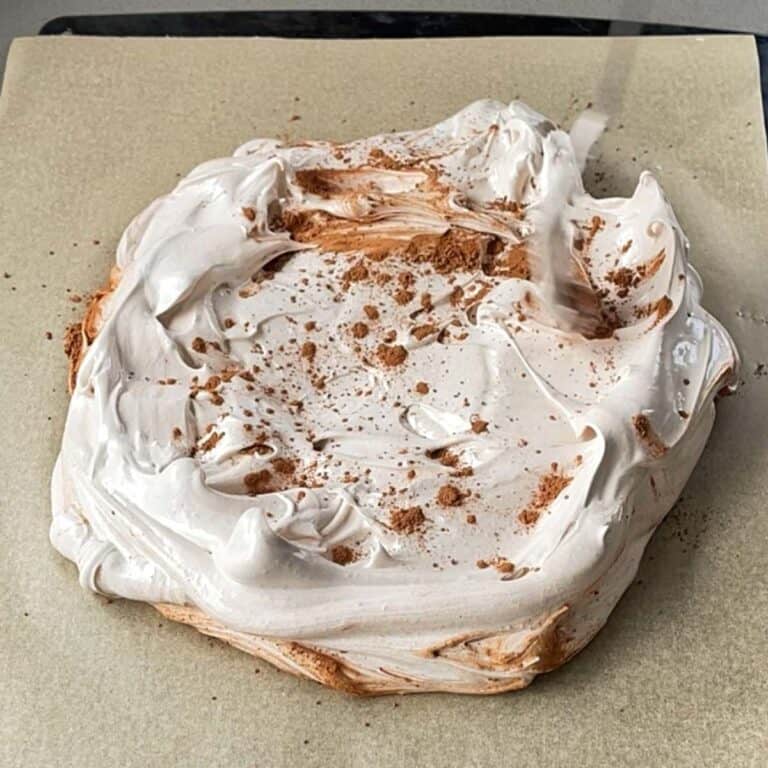 Chocolate Layered Pavlova - VJ Cooks