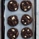 Triple Chocolate Cookies - VJ Cooks