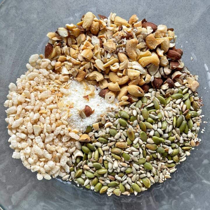 Nuts and Seeds Muesli Bars - VJ Cooks
