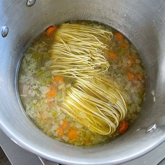Chicken Noodle Soup - VJ Cooks