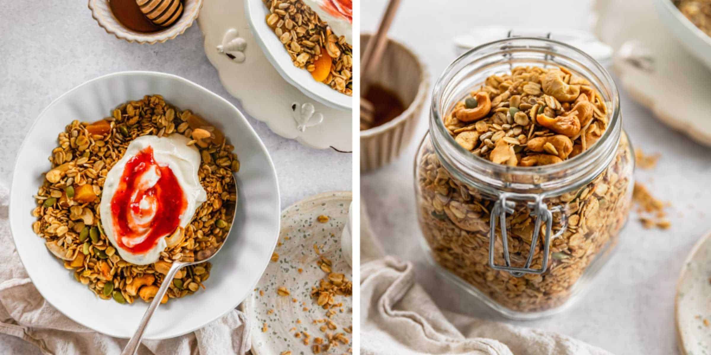 Homemade Toasted Muesli - VJ Cooks