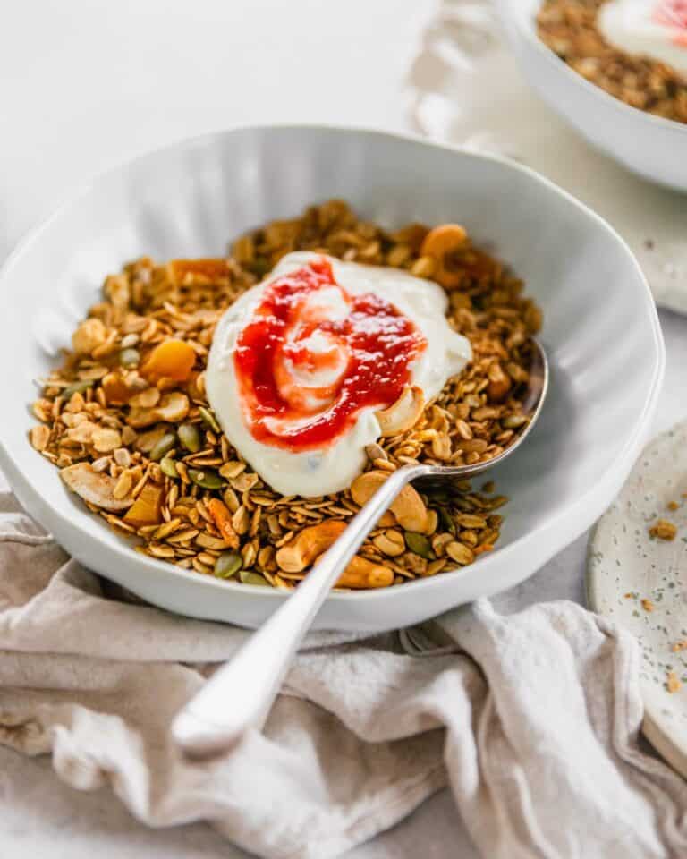 Homemade Toasted Muesli - VJ Cooks