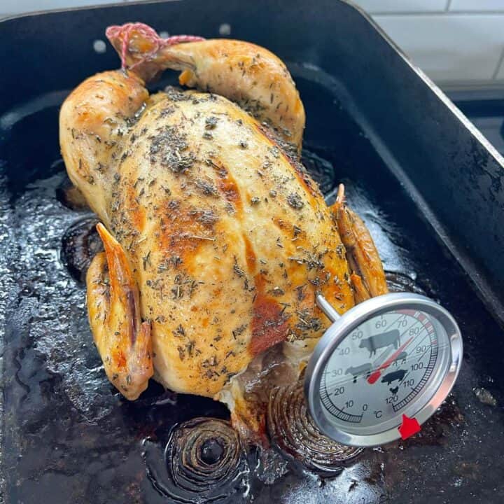 Classic Roast Chicken - VJ Cooks