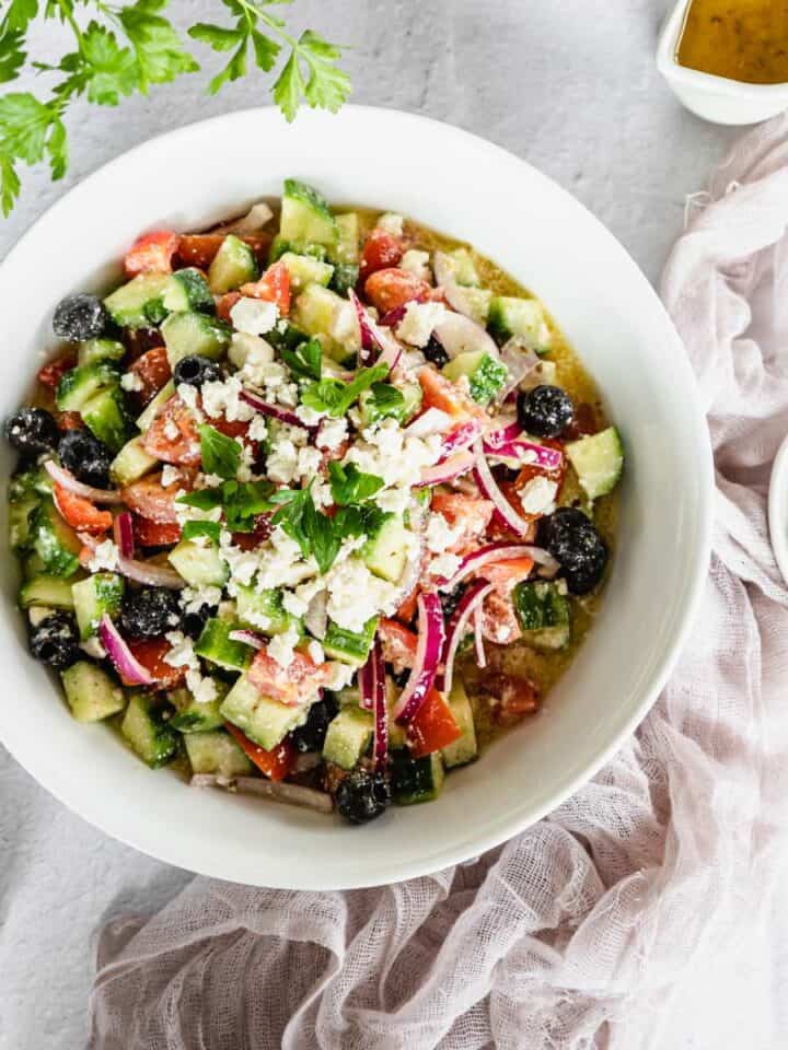 Roasted Vegetable Salad - VJ Cooks