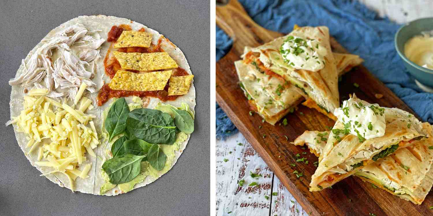 Easy Chicken Tortillas - VJ Cooks