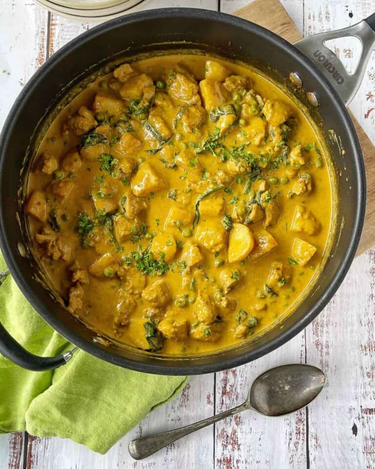 Chicken and Potato Curry - VJ Cooks