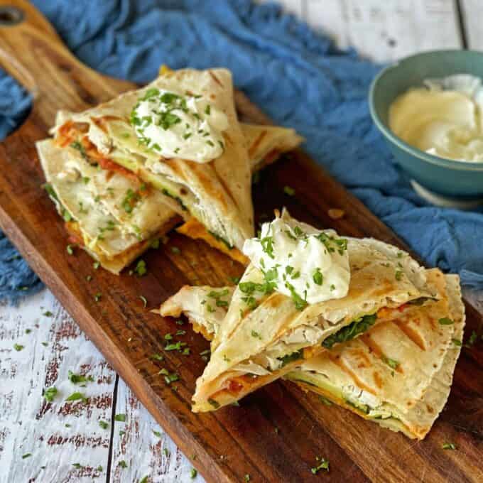 Easy Chicken Tortillas - VJ Cooks