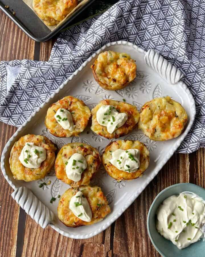 Cheesy Jacket Potatoes - VJ Cooks