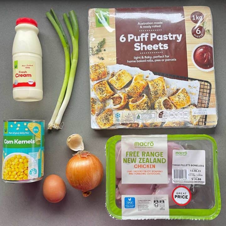 Easy chicken and sweetcorn pies | VJ cooks | Plus how-to video