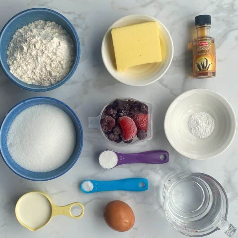 Berry Self-Saucing Pudding - VJ Cooks