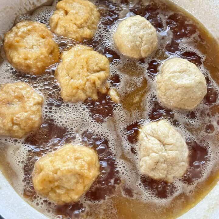 Golden Syrup Dumplings - VJ Cooks