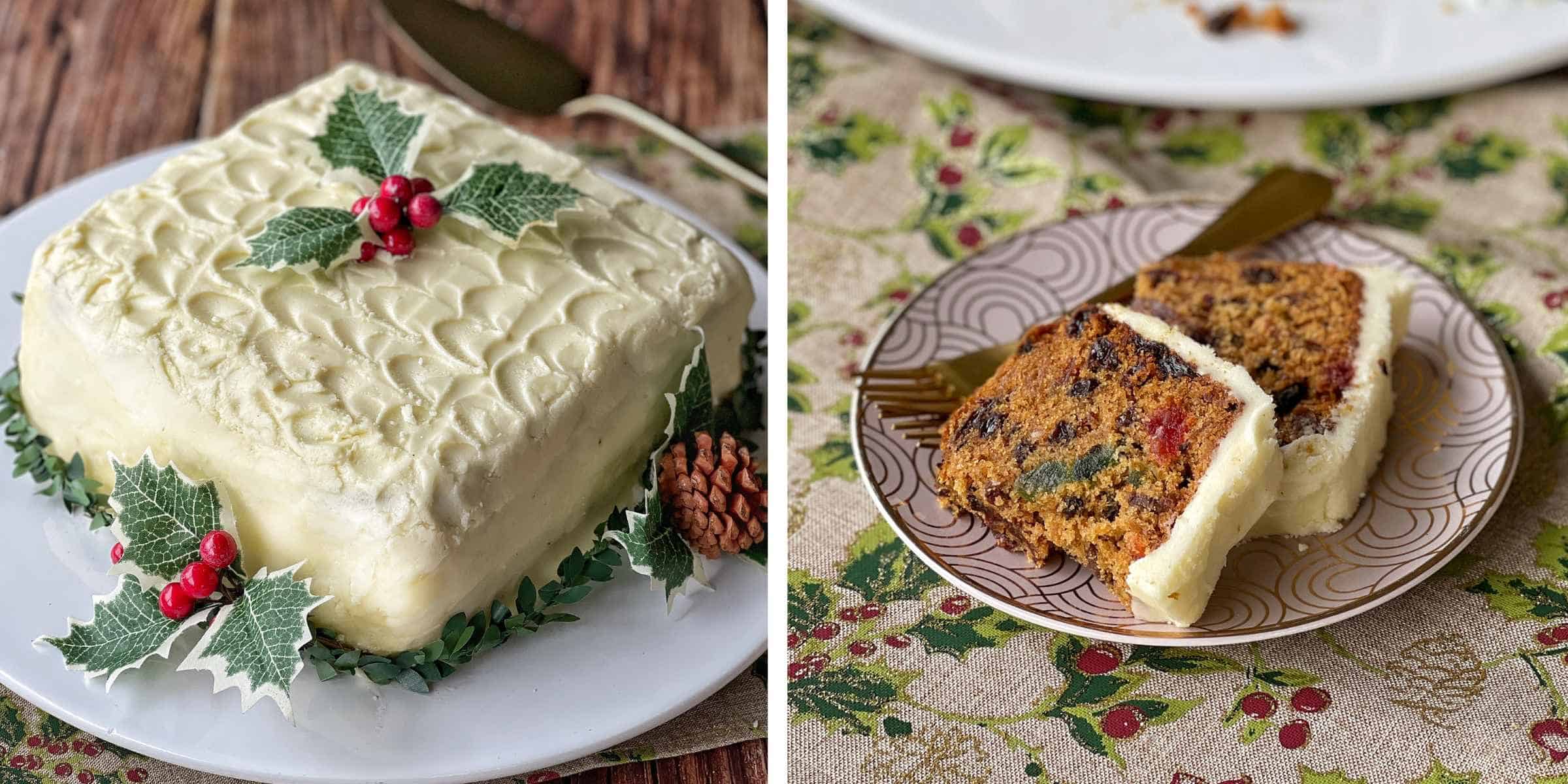 Barb's Traditional Christmas Cake - VJ Cooks