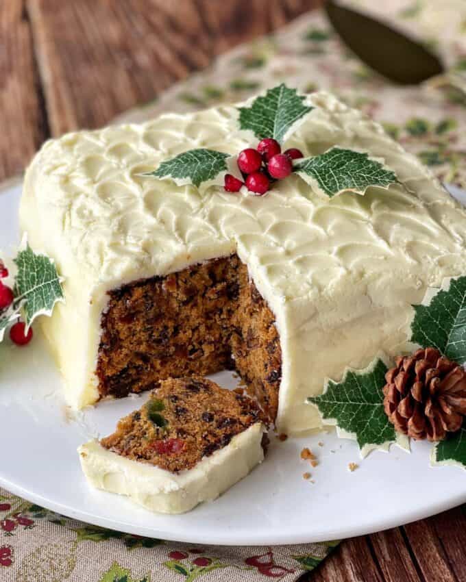 Barb's Traditional Christmas Cake - VJ Cooks