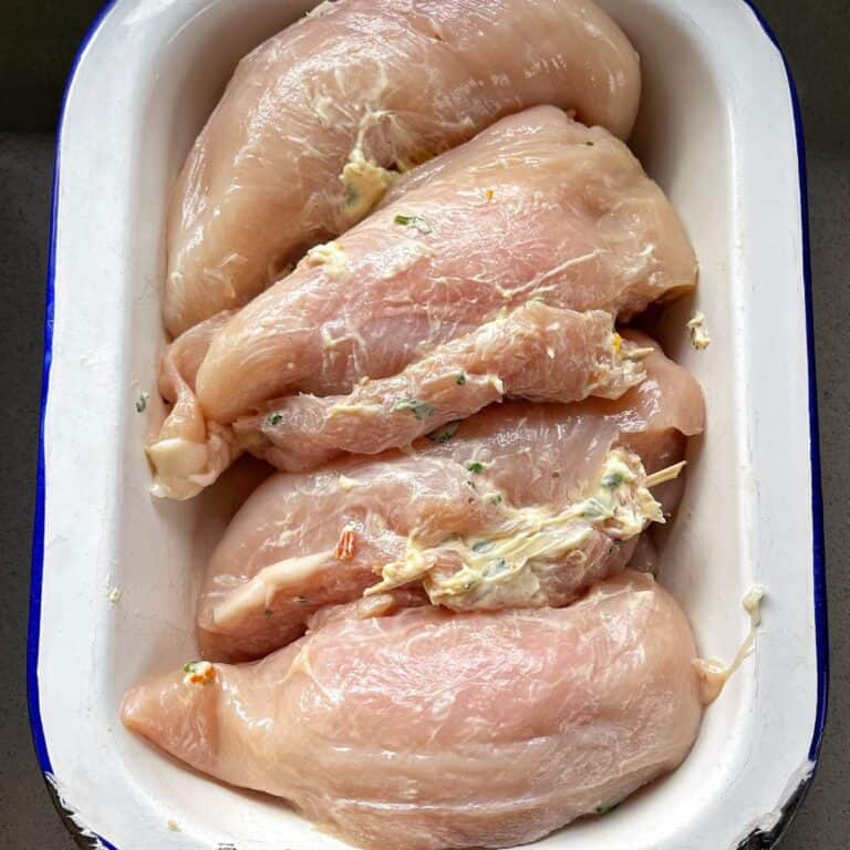 Crumbed and Filled Chicken Breast - VJ Cooks