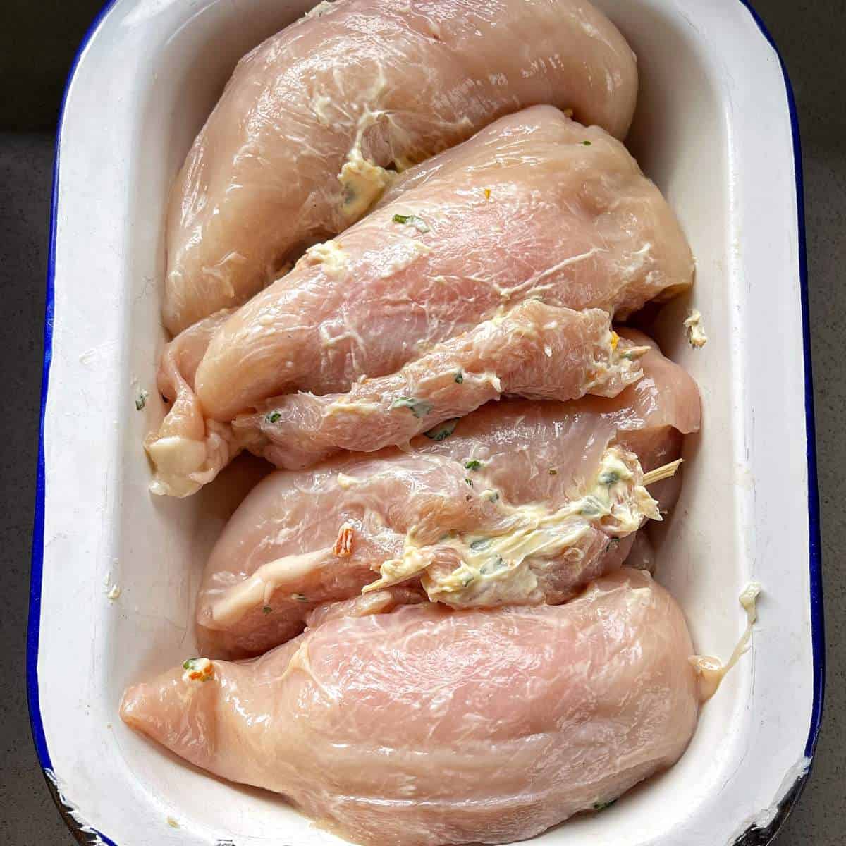 Crumbed and Filled Chicken Breast - VJ Cooks