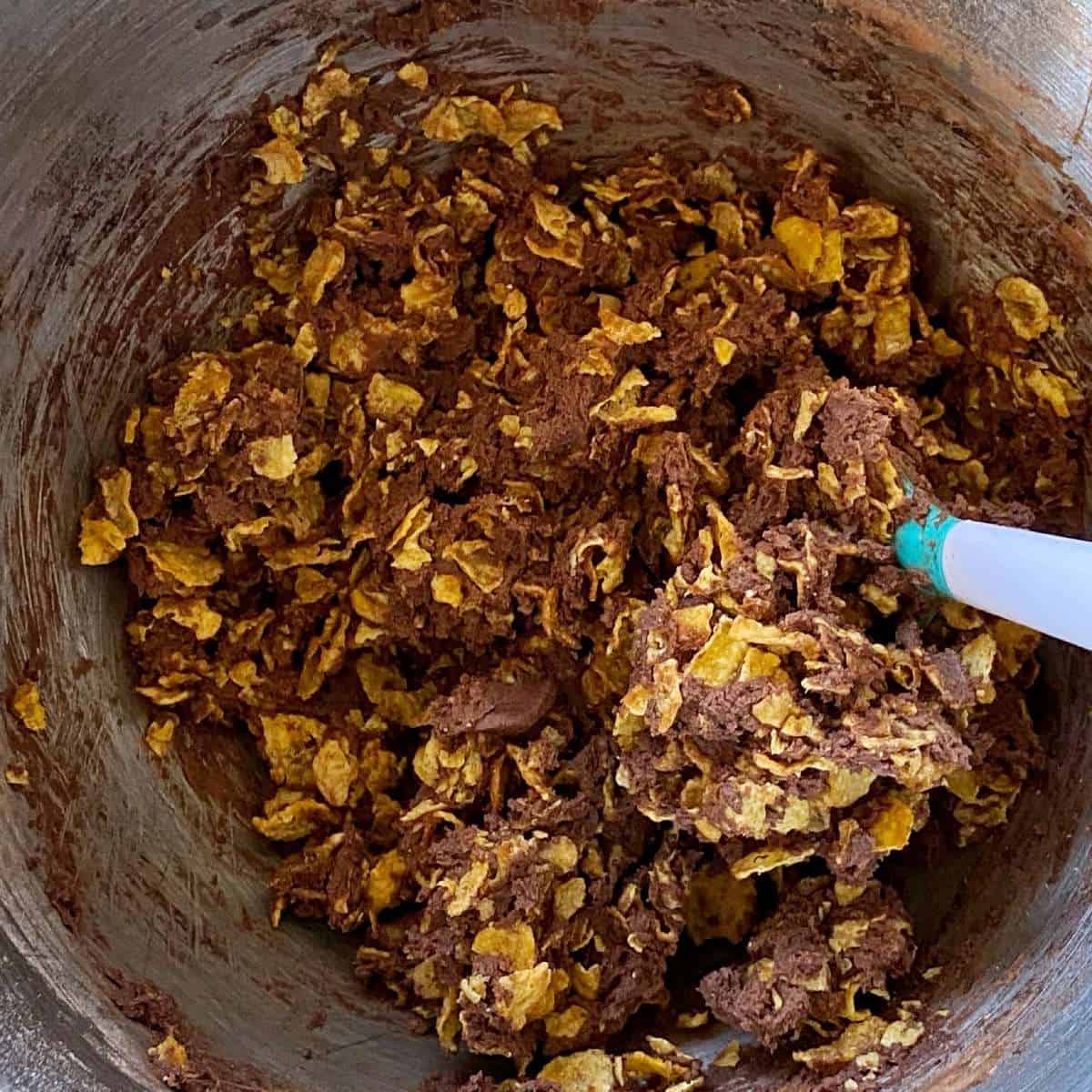 Chocolate Cornflake Biscuits - VJ Cooks