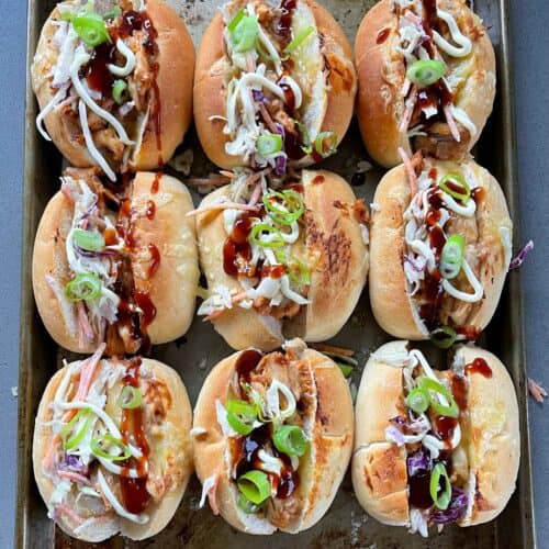 BBQ Chicken Sliders - VJ Cooks