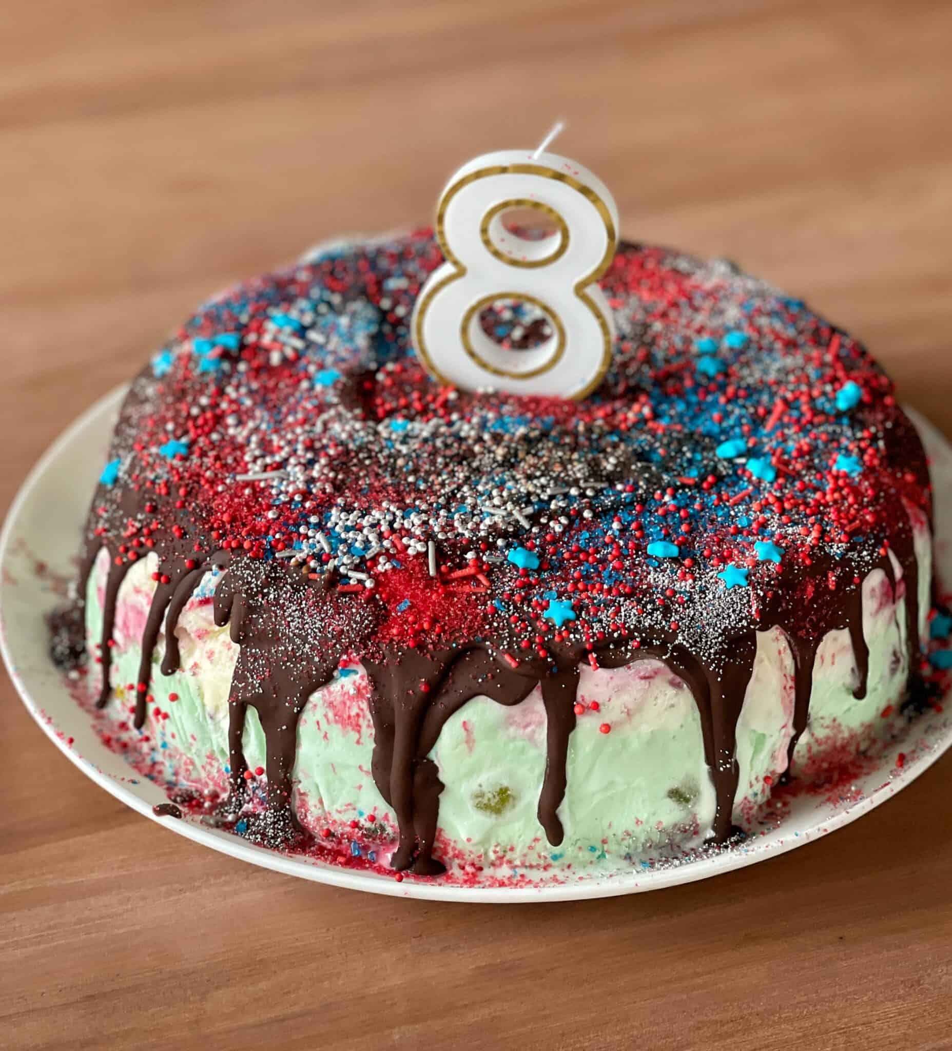 Ice Cream Cake - VJ Cooks