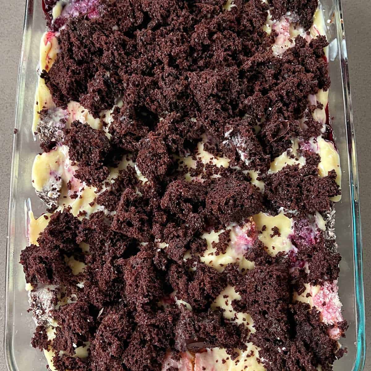 Trifle in a Tray - VJ Cooks
