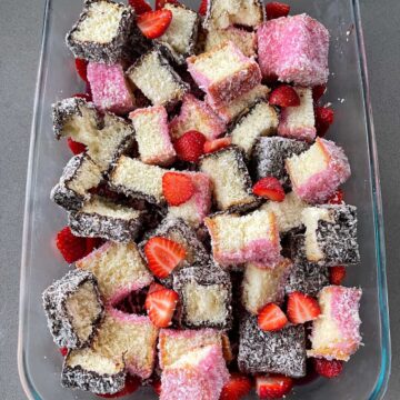 Trifle in a Tray - VJ Cooks