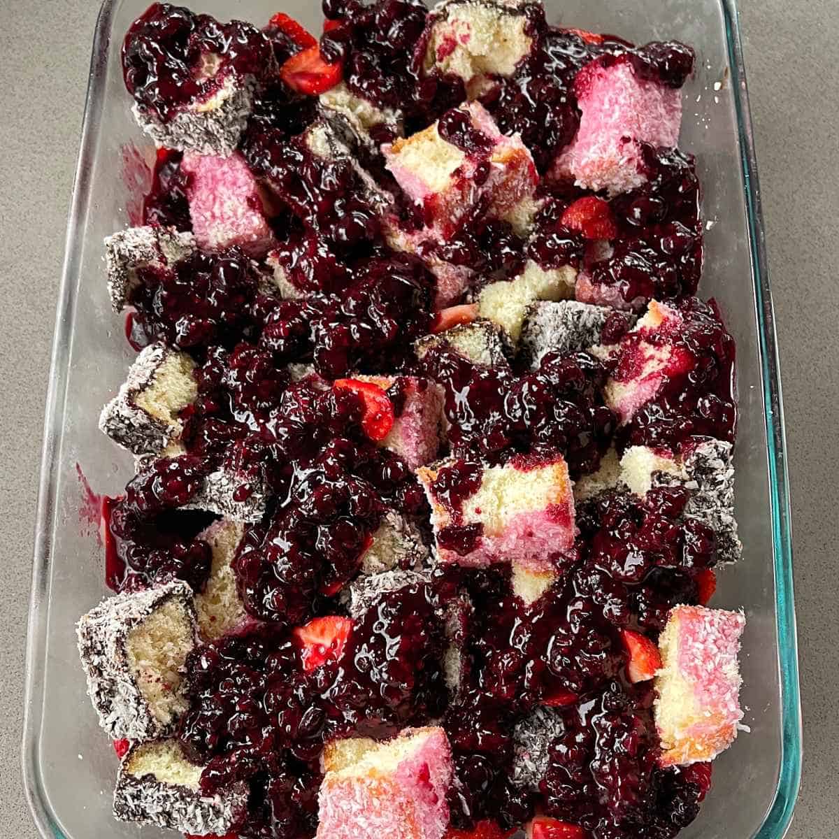 Trifle in a Tray - VJ Cooks