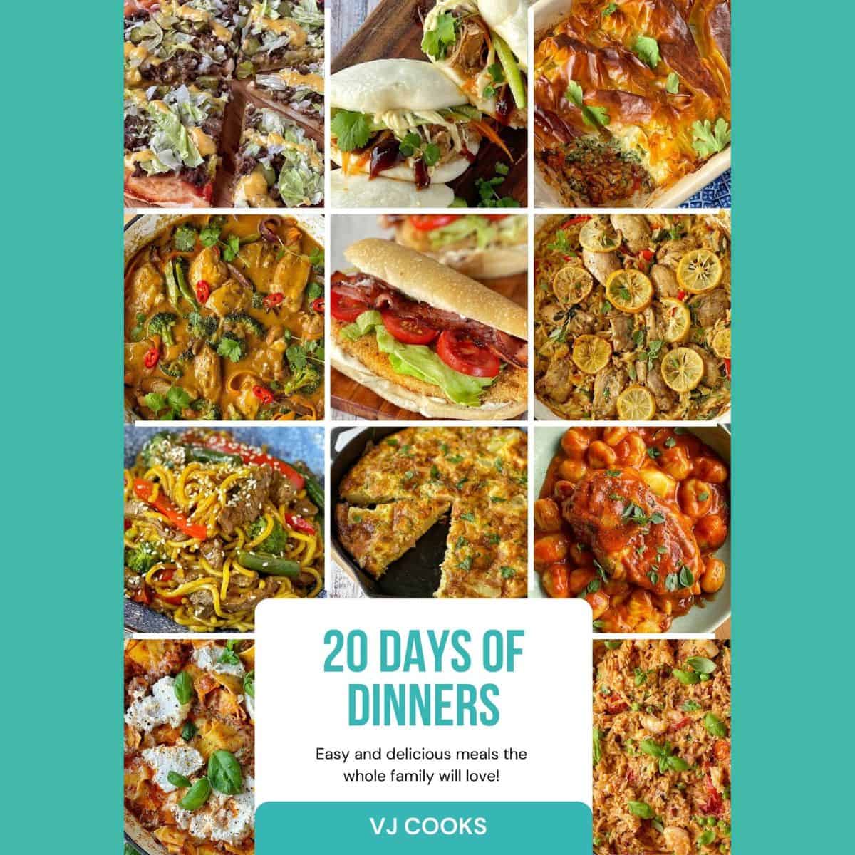 20 Days of Easy Dinners - VJ Cooks