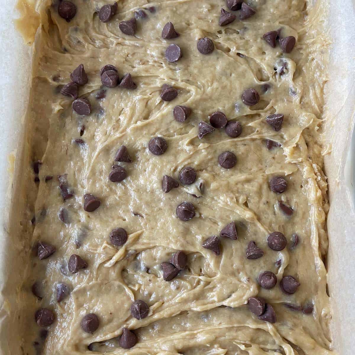 Banana Chocolate Chip Slice - VJ Cooks