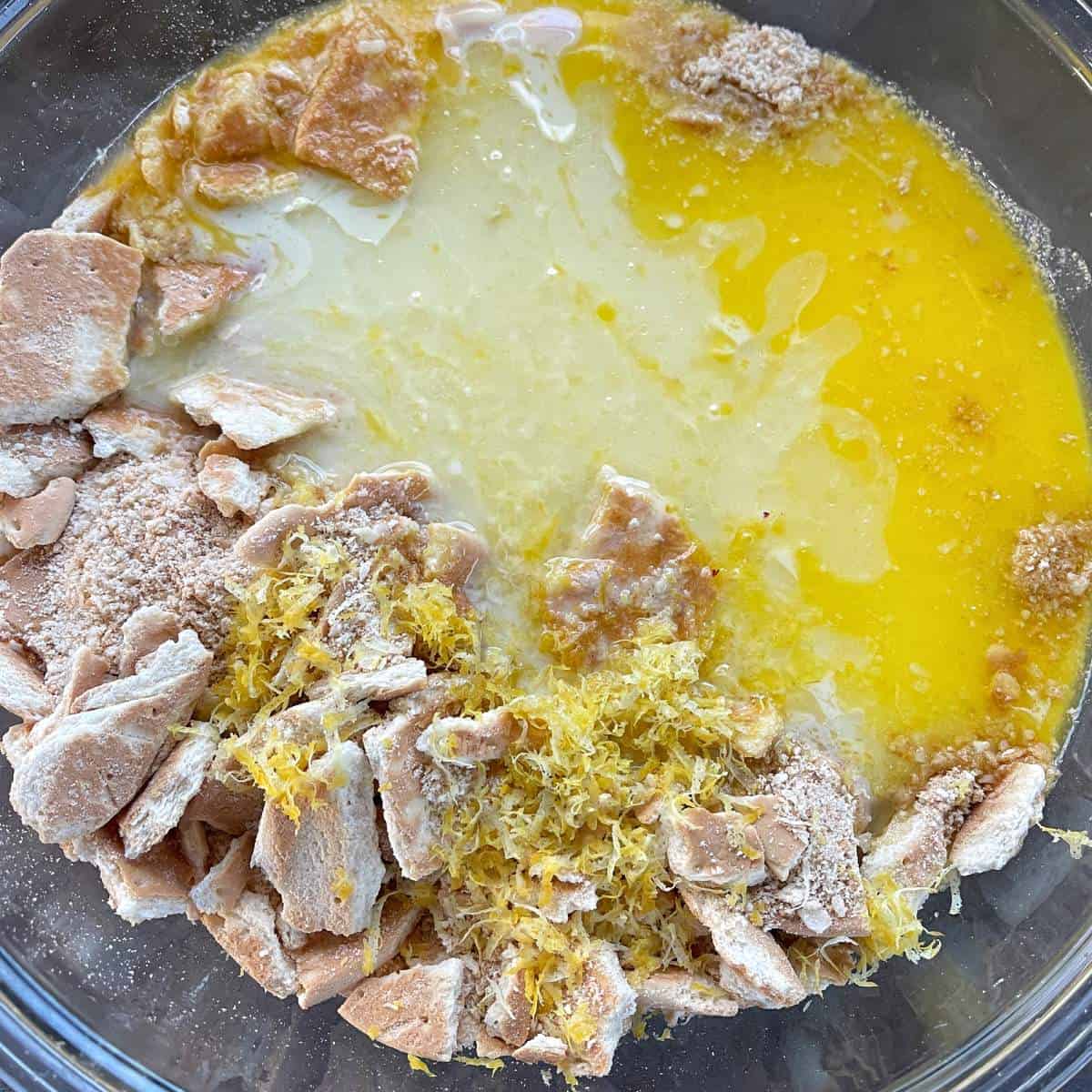 No Bake Lemon Slice - VJ Cooks