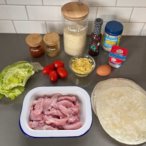 Crispy Chicken Tacos - VJ Cooks