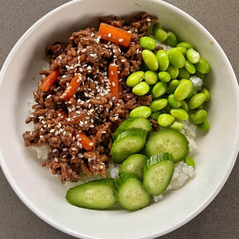 Teriyaki Beef Mince - VJ Cooks